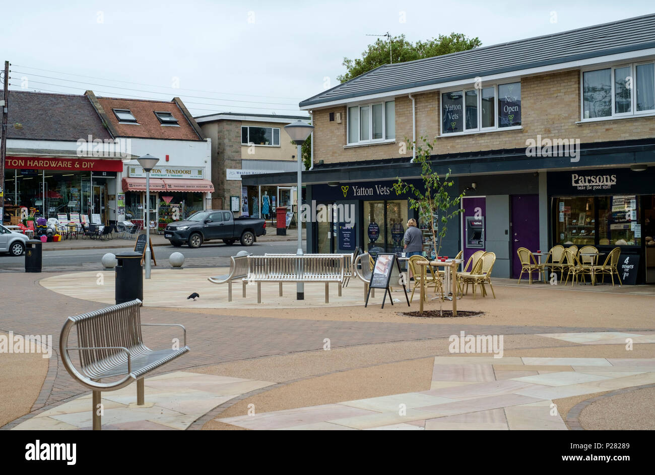 Yatton, a small town in somerset not far from bristol, england uk Stock ...