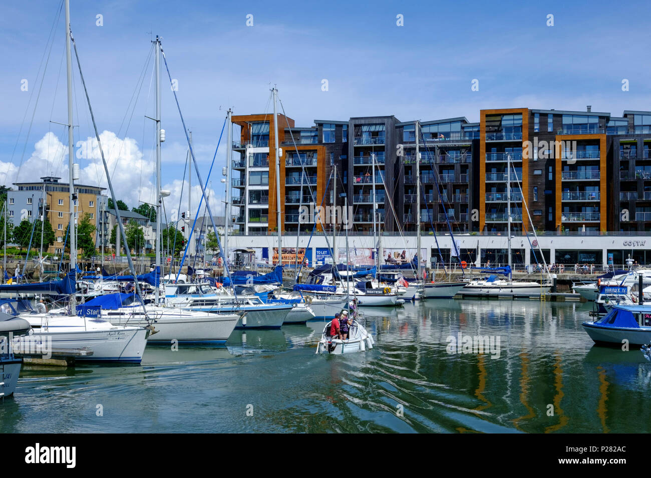 Portishead Marina, Portishead,somerset Engalnd UK Stock Photo - Alamy