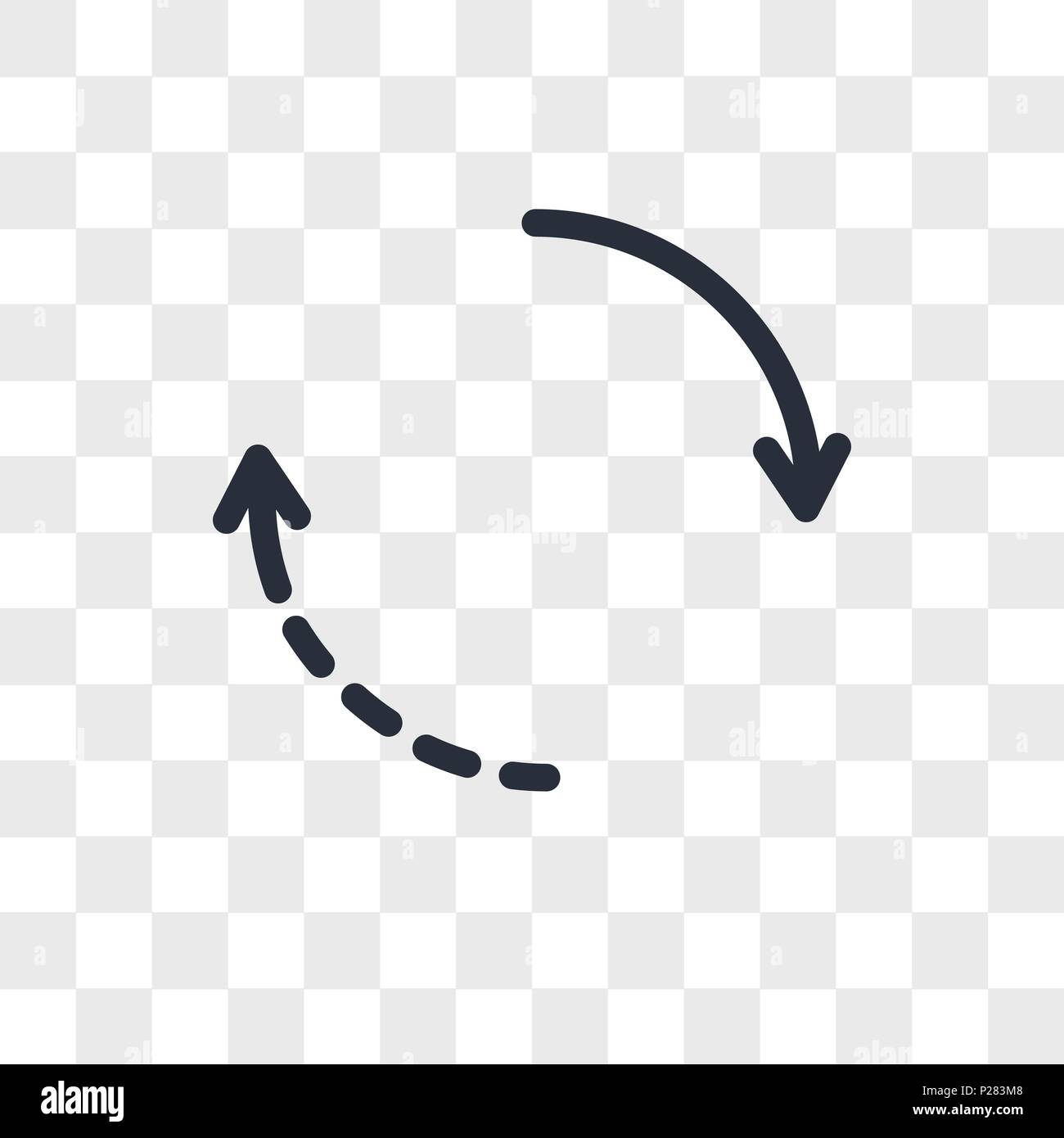 Spin vector icon isolated on transparent background, Spin logo concept ...