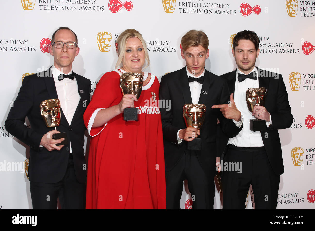Virgin TV British Academy (BAFTA) Television Awards Winner Room ...