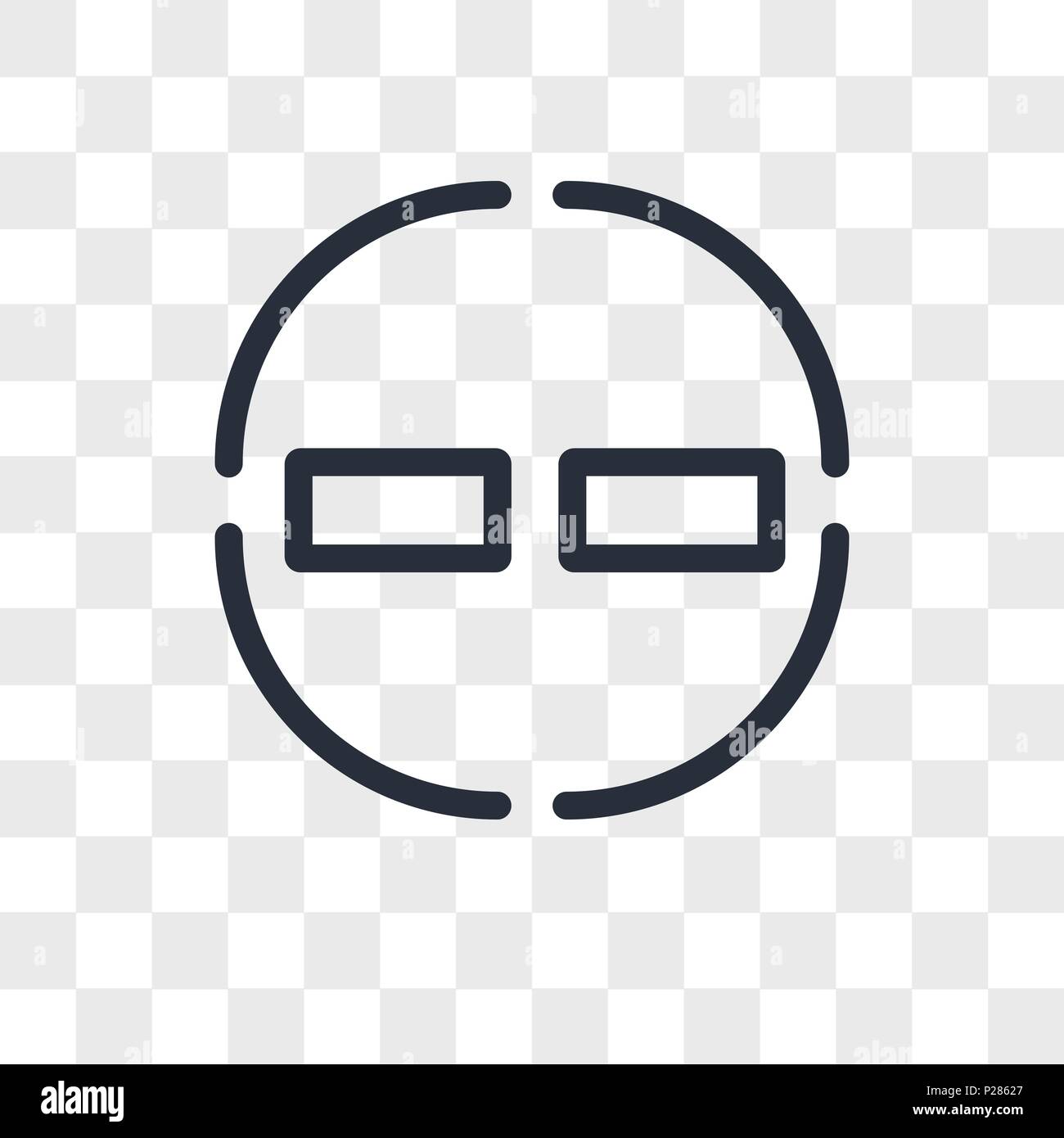 Encouragement vector icon isolated on transparent background ...