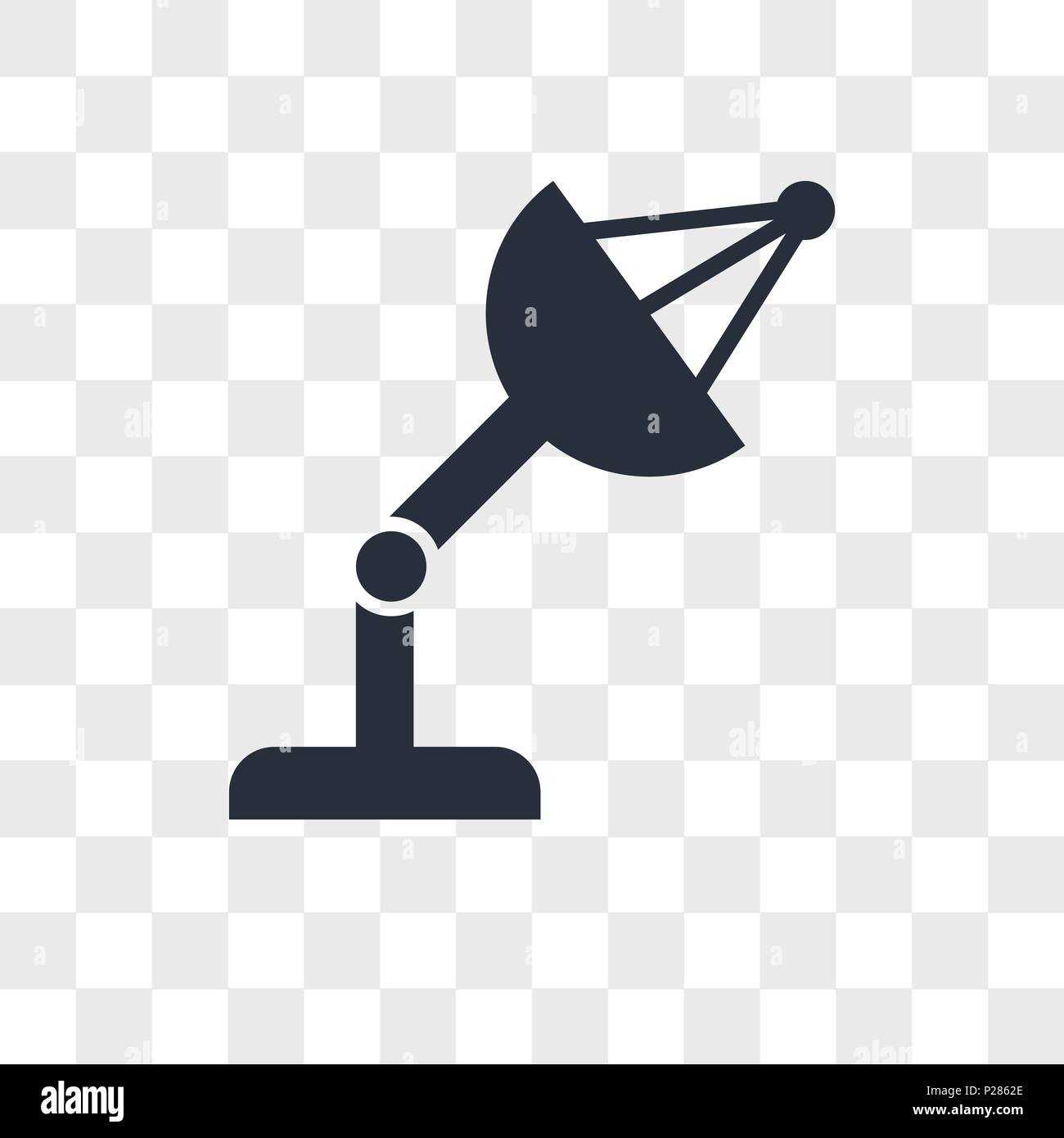 Phone receiver vector icon isolated on transparent background, Phone ...