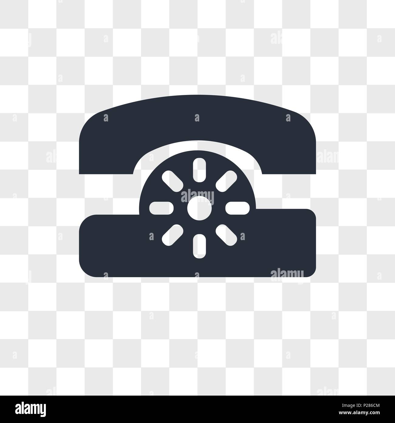 Radio waves vector icon isolated on transparent background, Radio waves ...