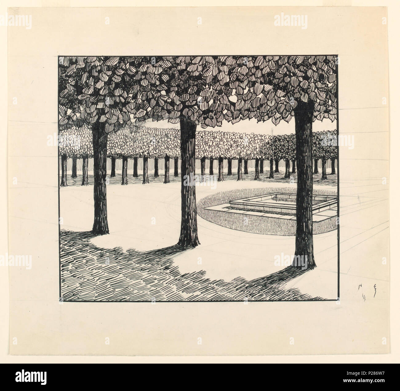 Cour carree square hi-res stock photography and images - Alamy