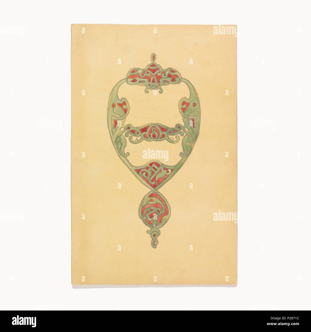 100 Drawing, Design for a Book Cover, ca. 1887–1903 (CH 18569037 Stock ...