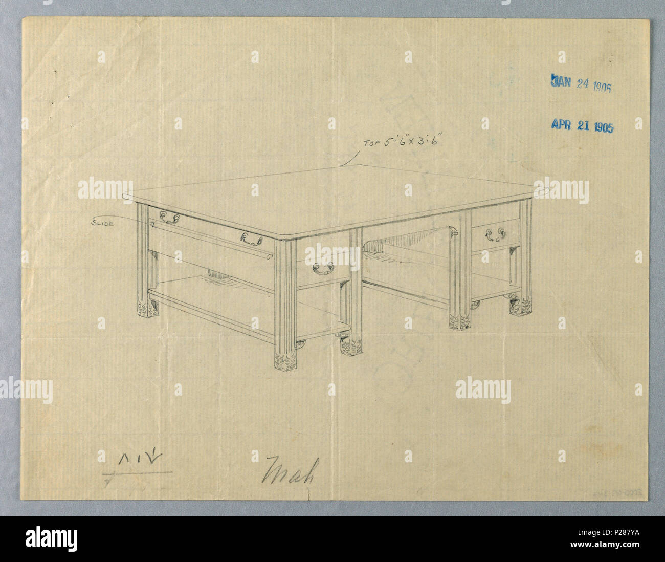 Stamped 1905 hi-res stock photography and images - Alamy