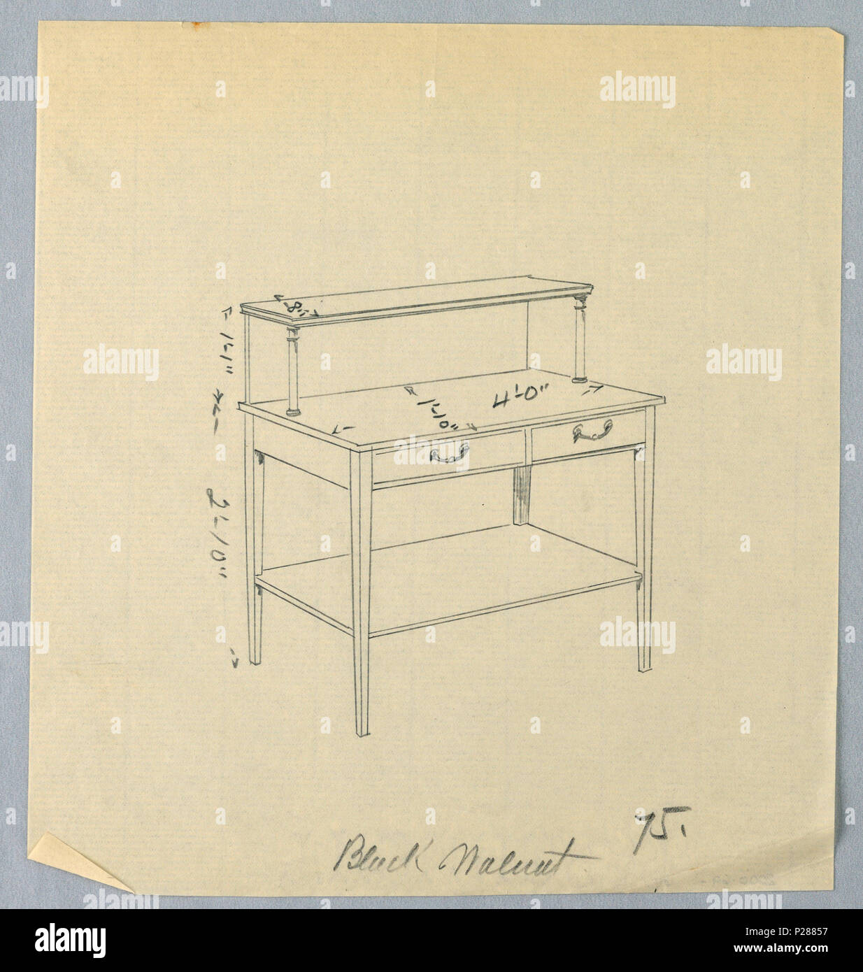 Two upper drawers hi-res stock photography and images - Alamy