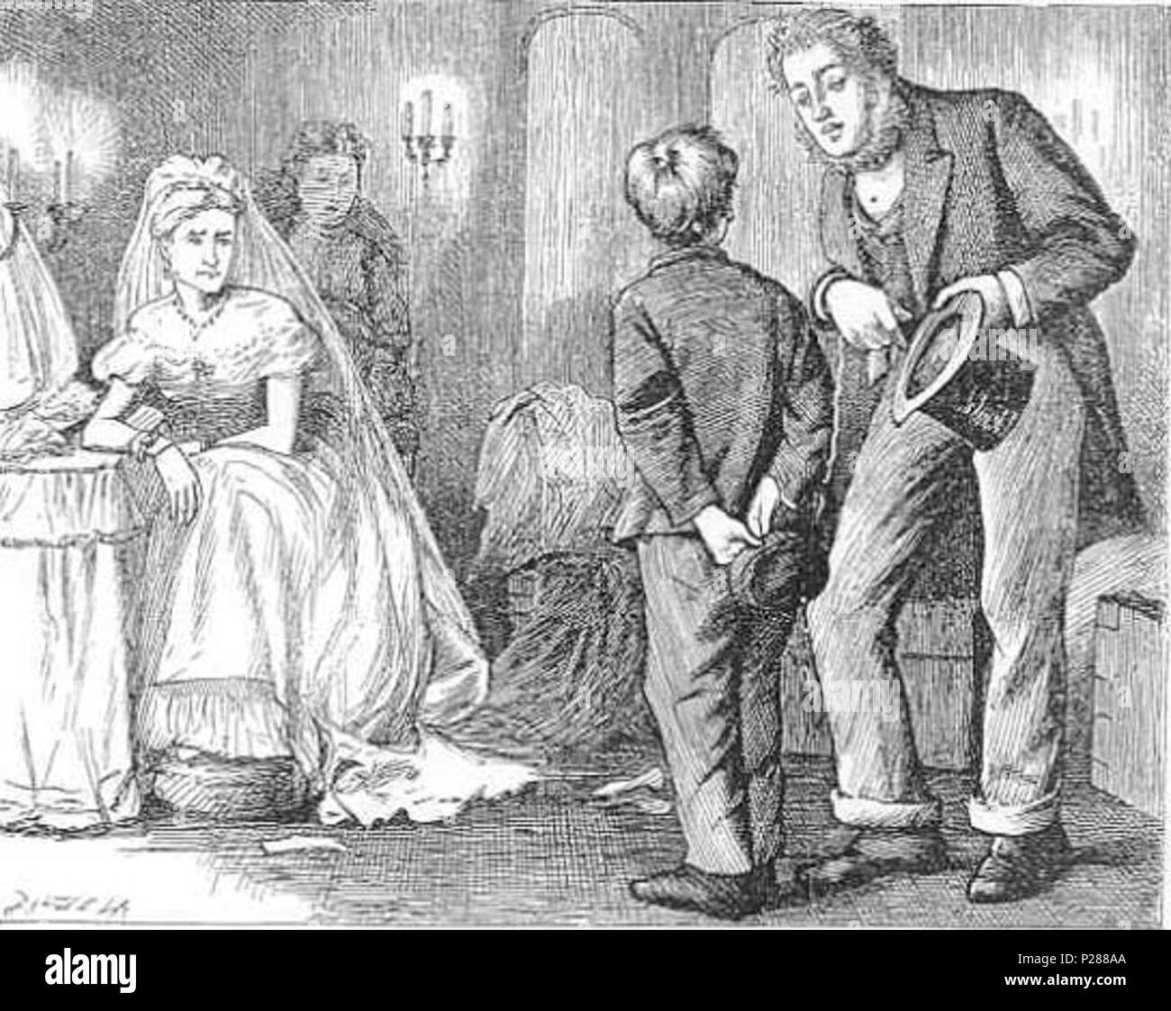 Satis house, great expectations Black and White Stock Photos & Images ...