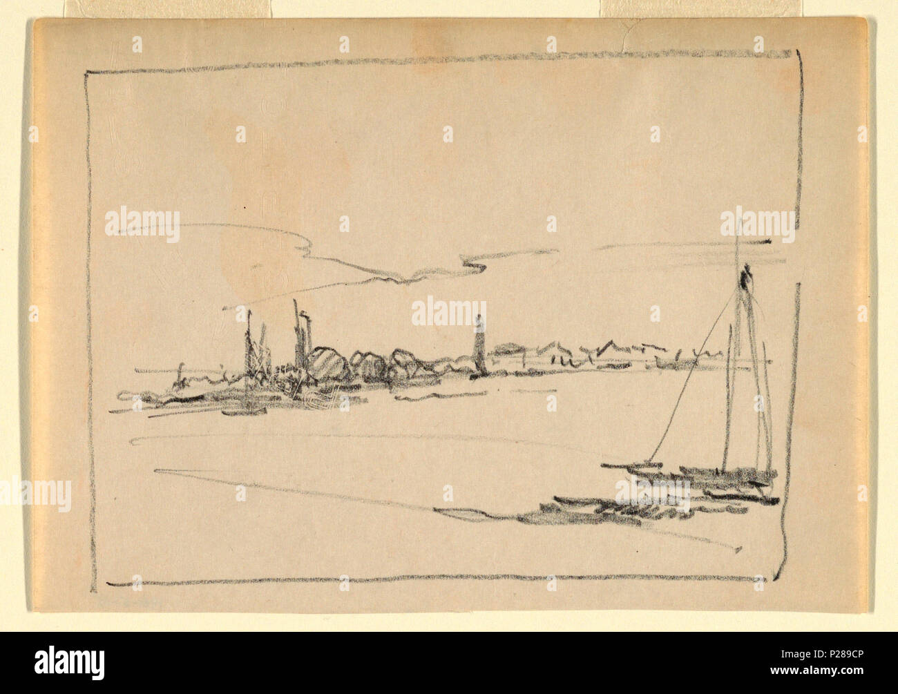 Boat drawing 1900 hi-res stock photography and images - Alamy