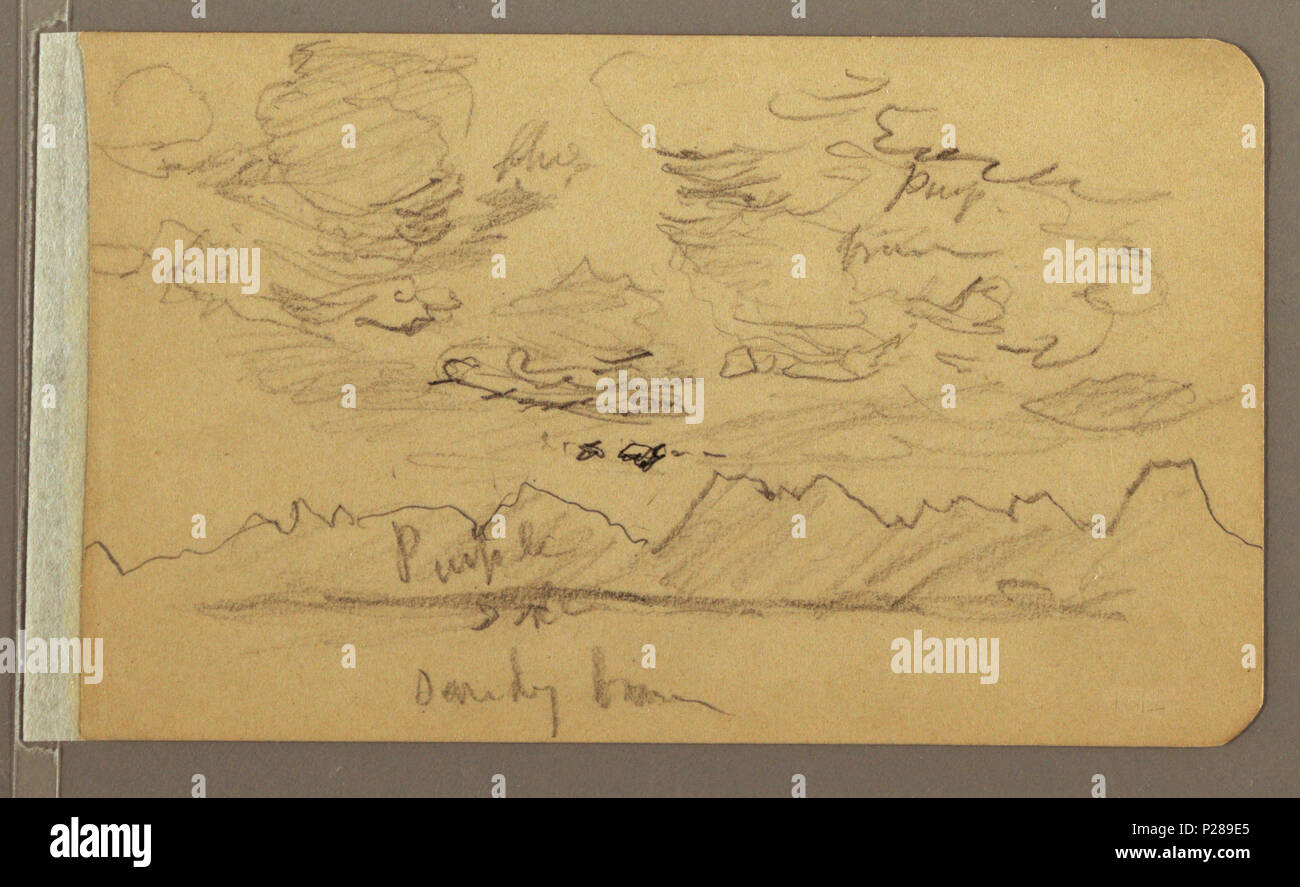 Traditional landscape drawing hi-res stock photography and images - Alamy