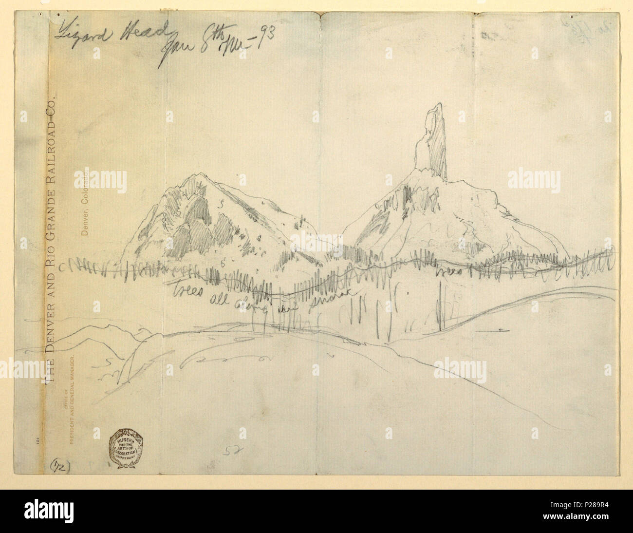 Colorado drawing hi-res stock photography and images - Alamy