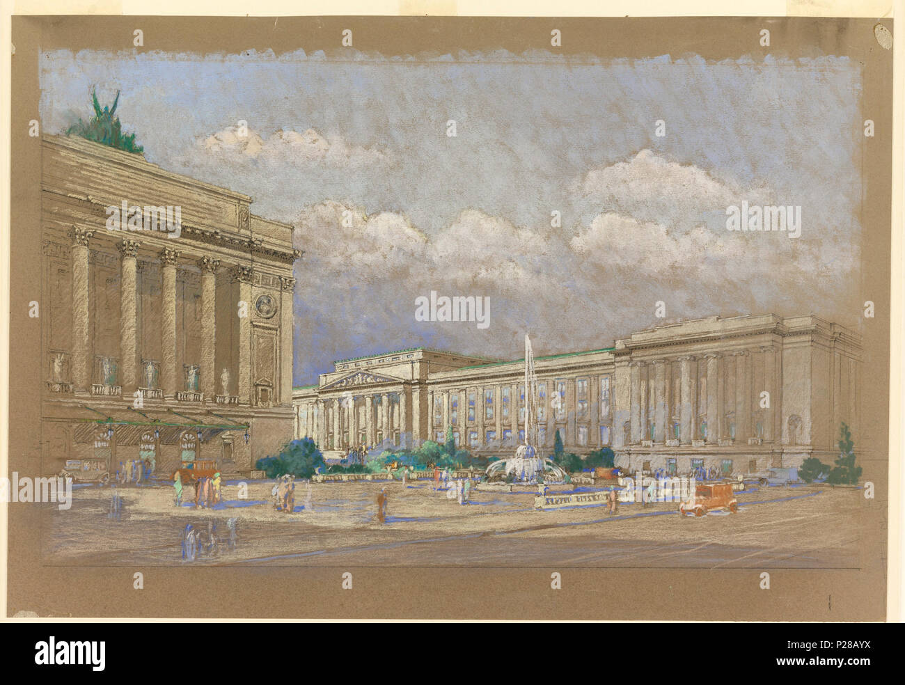 Neoclassical drawing hi-res stock photography and images - Alamy