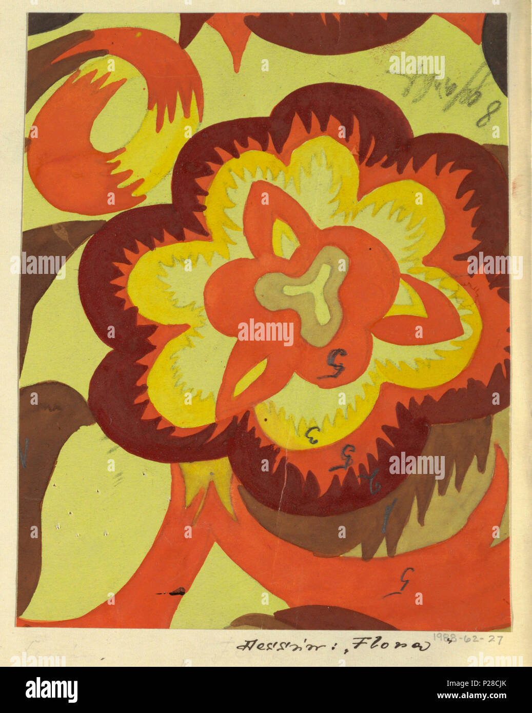 109 drawing textile design hi-res stock photography and images - Alamy