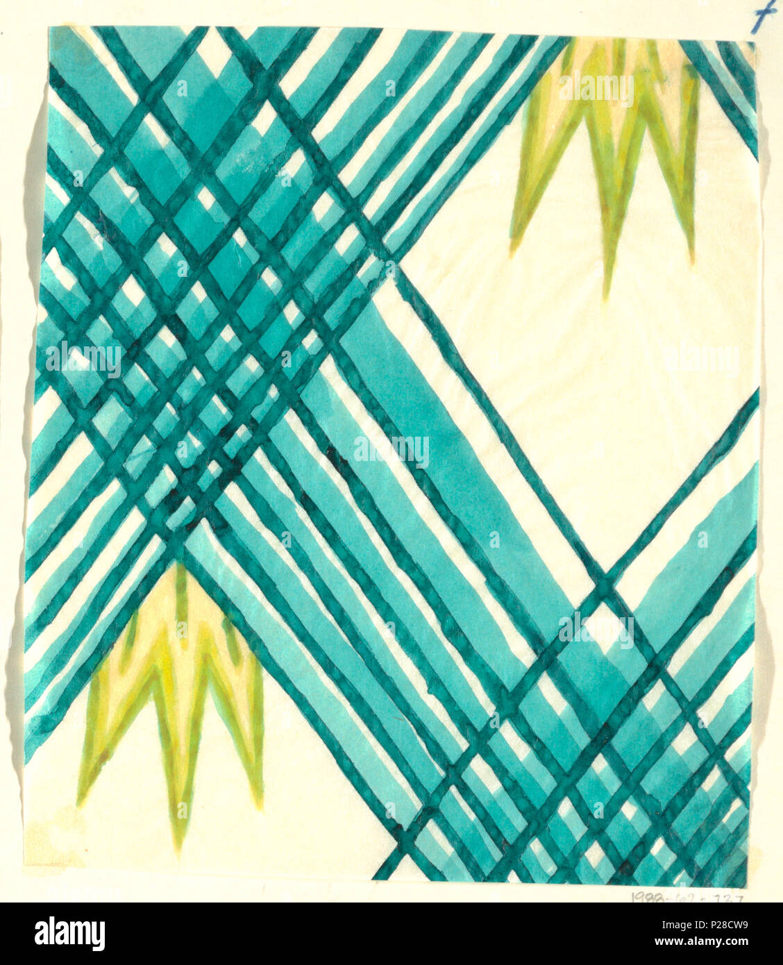 110 Drawing, Textile Design- Merkur (Mercury), 1911–13 (CH 18631267 ...