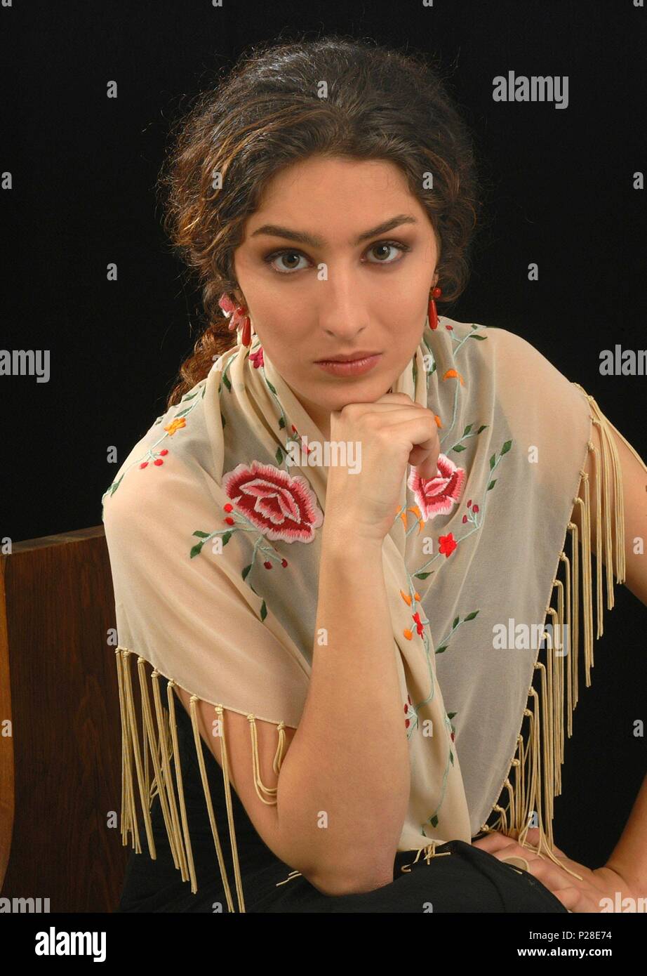 The spanish flamenco singer Estrella Morente Stock Photo - Alamy