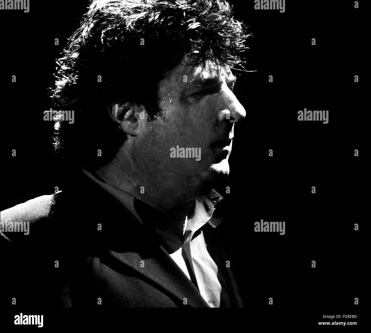 The spanish flamenco singer Enrique Morente during a performance Stock ...