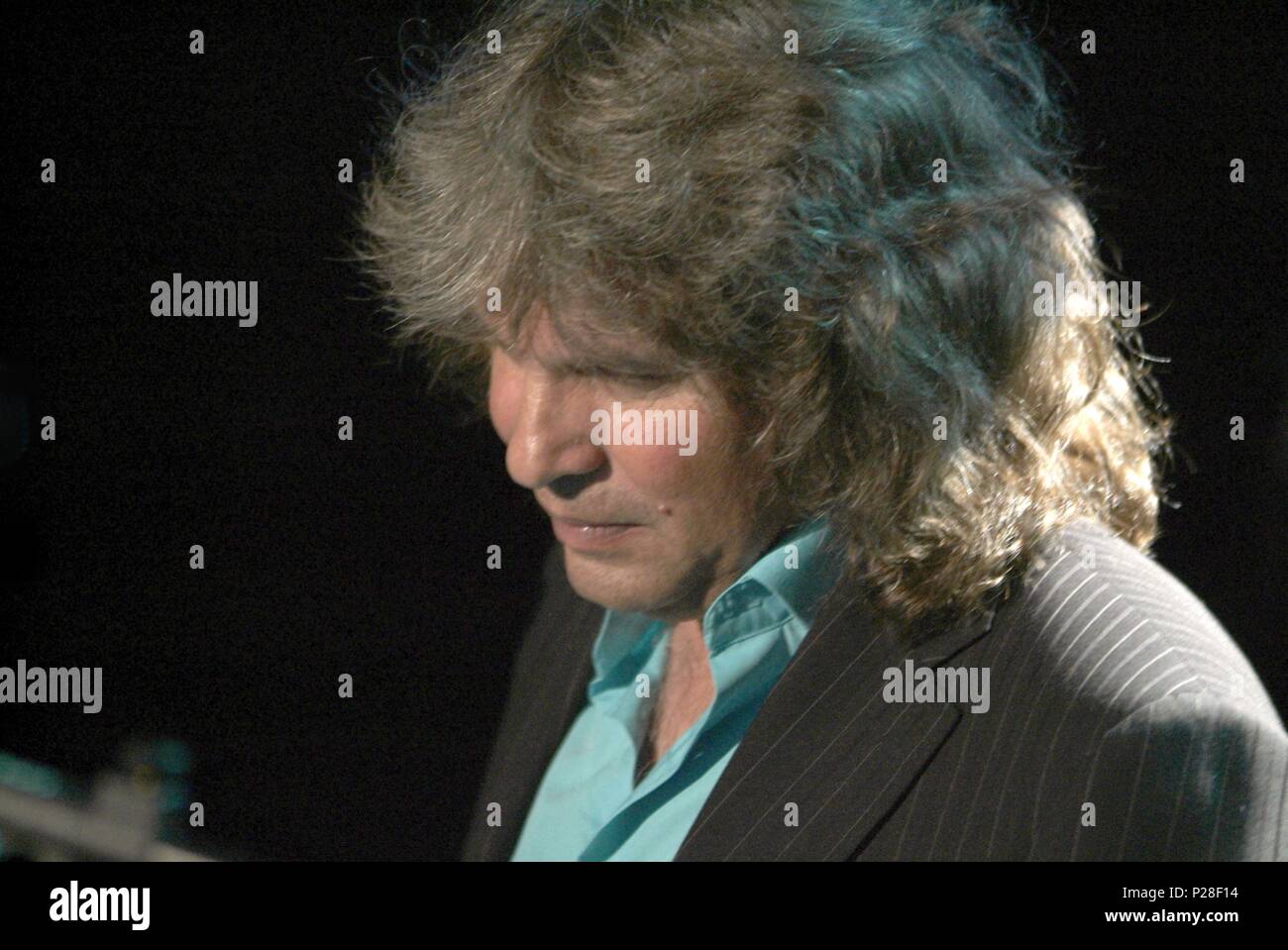 The spanish flamenco singer José Mercé during a performance in Madrid ...