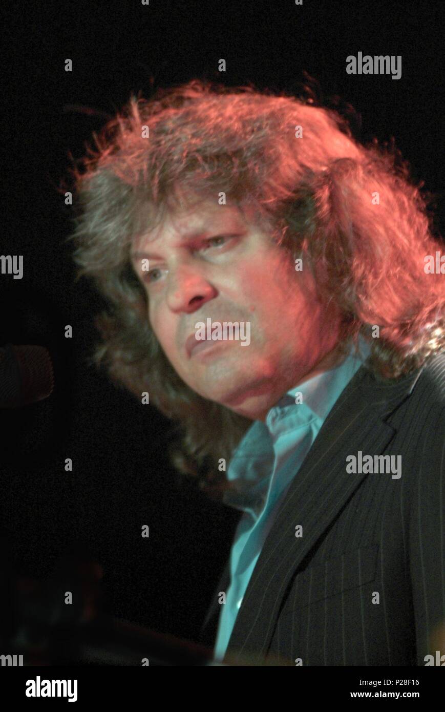 The spanish flamenco singer José Mercé during a performance in Madrid ...