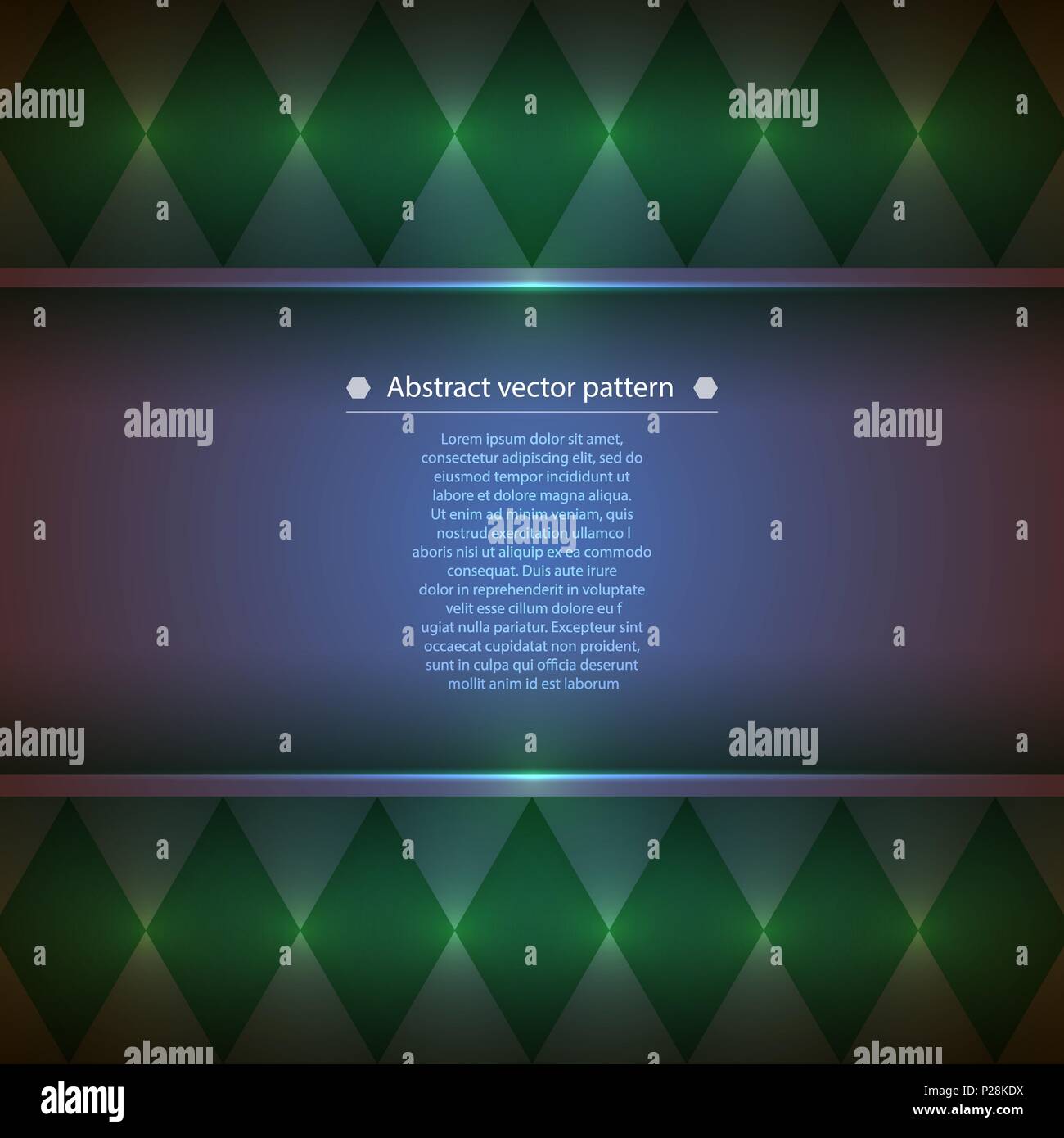 abstract vector background with bright color accents. Vector ...