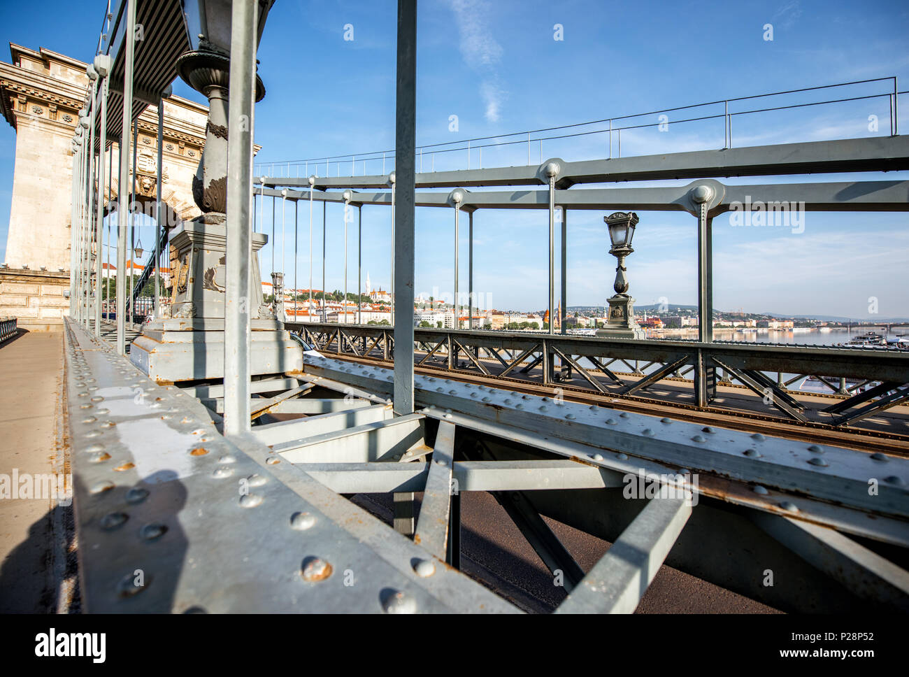 Chain bridge detail hi-res stock photography and images - Alamy