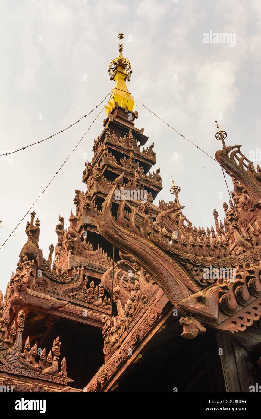 Shwe in bin monastery hi-res stock photography and images - Alamy