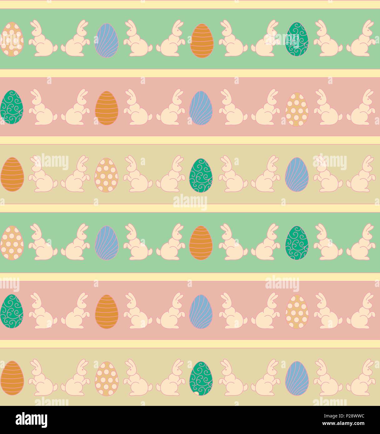 Easter seamless pattern. vector illustration Stock Vector Image & Art ...