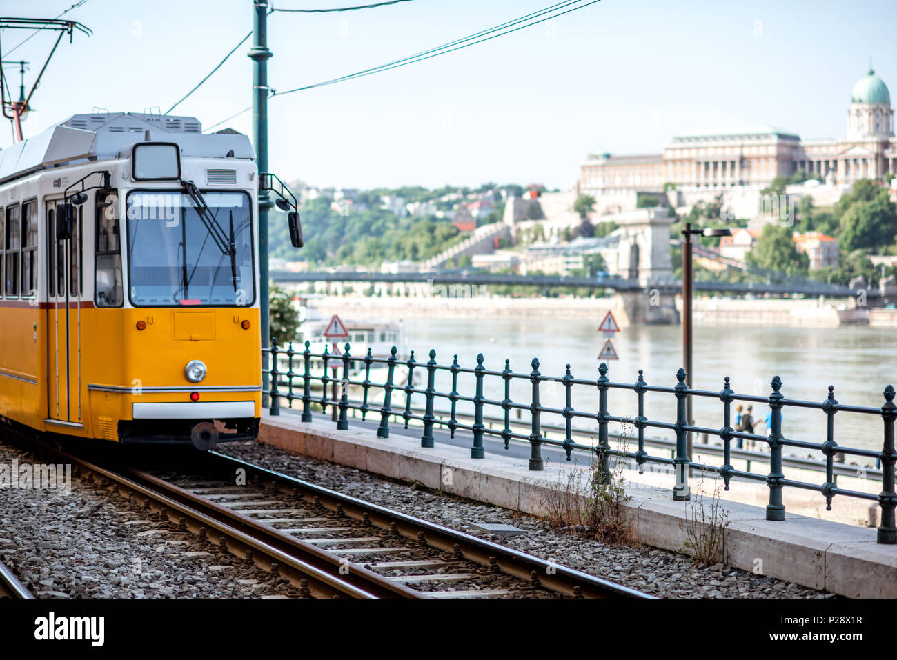 Railway in Budapest Stock Photo - Alamy