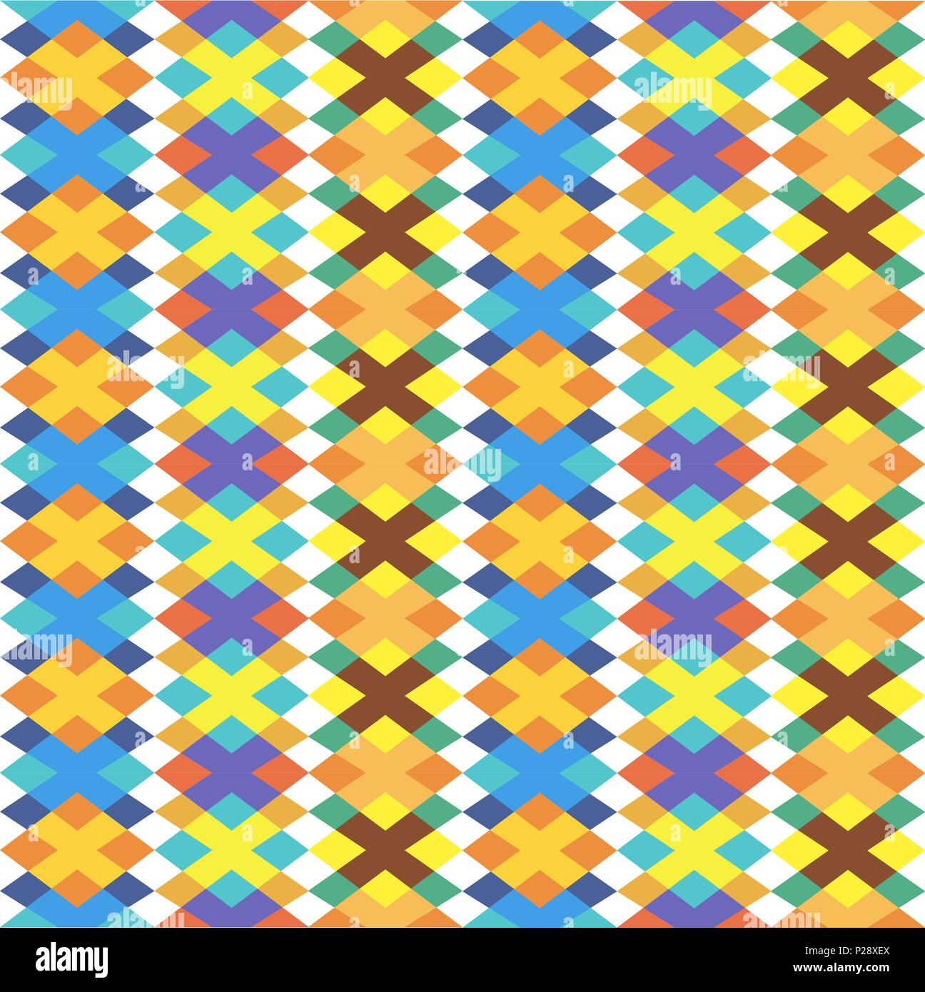 Overlapping patterns Stock Vector Images - Alamy