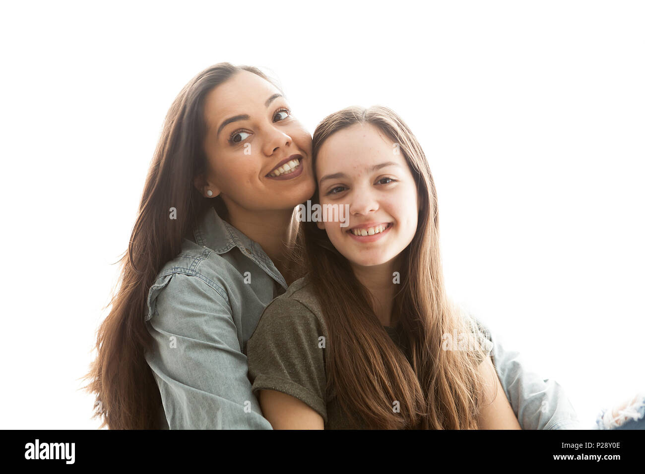 Sisters window hi-res stock photography and images - Alamy