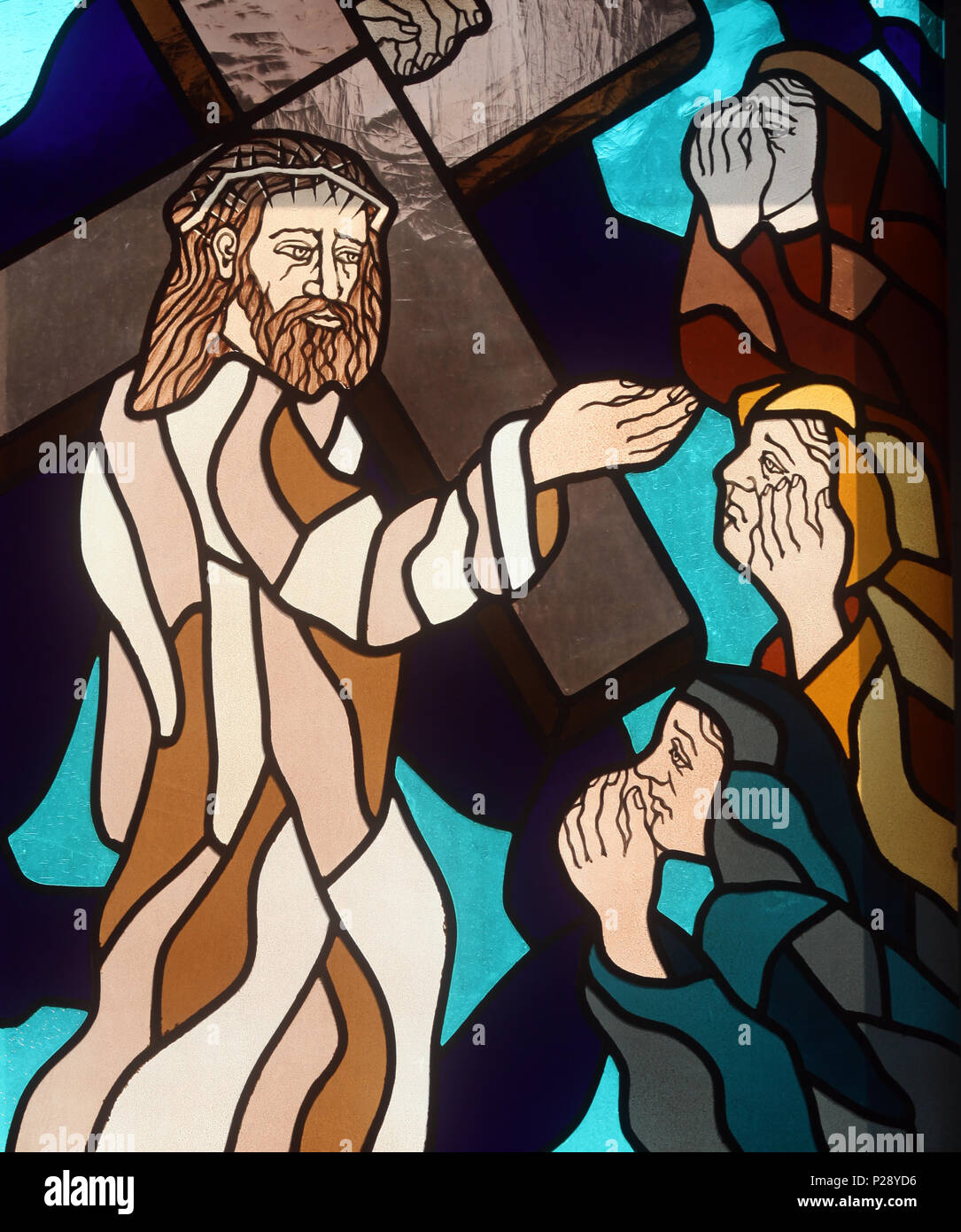 Jesus falls the second time hi-res stock photography and images - Alamy
