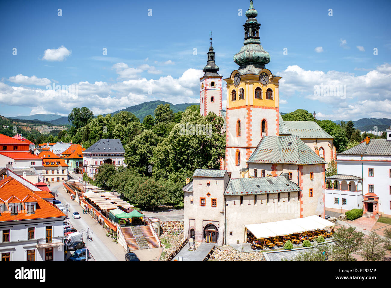 Aerial banska bystrica hi-res stock photography and images - Alamy