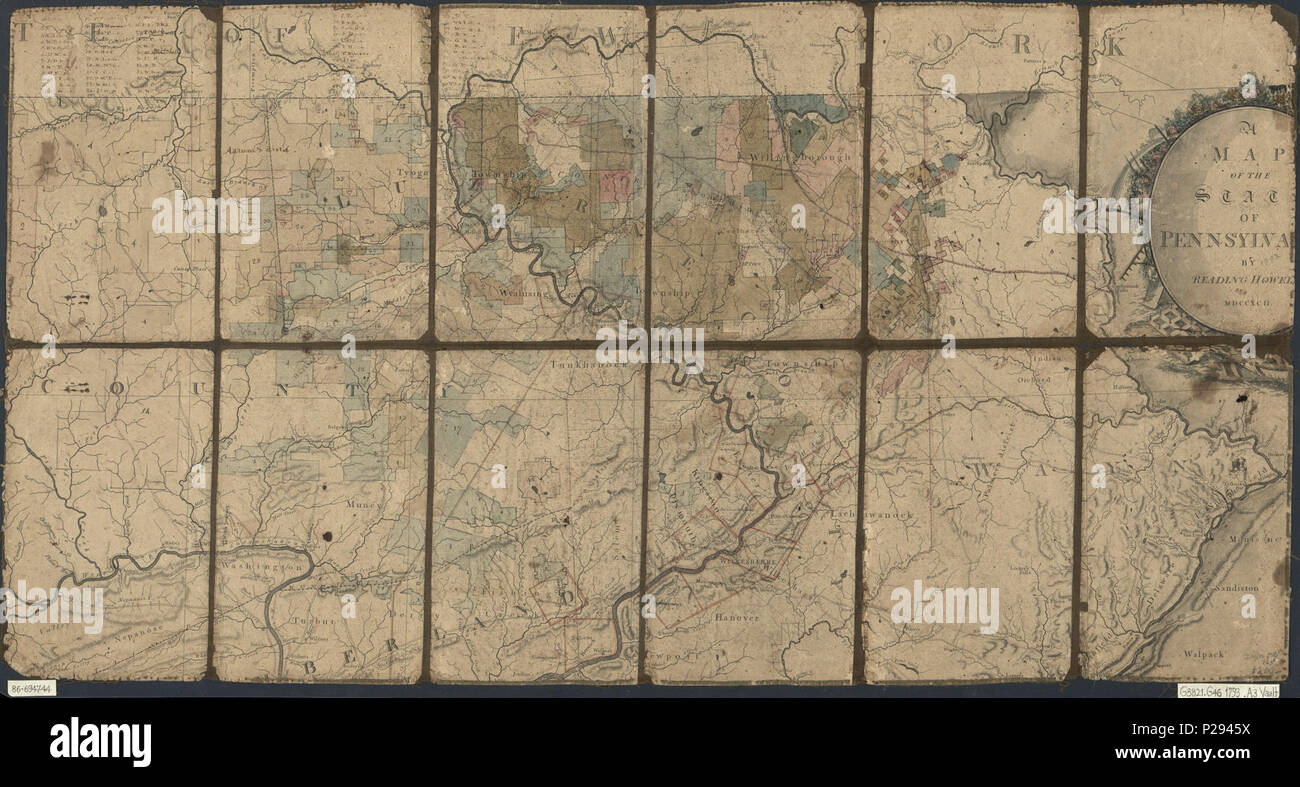 Map of the estate hi-res stock photography and images - Alamy