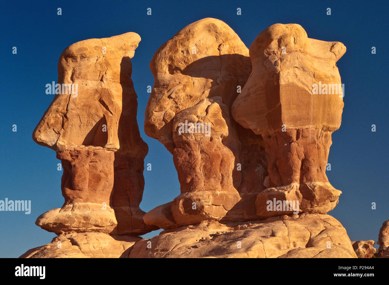 Hoodos at Devil's Garden at Grand Staircase Escalante National Monument ...