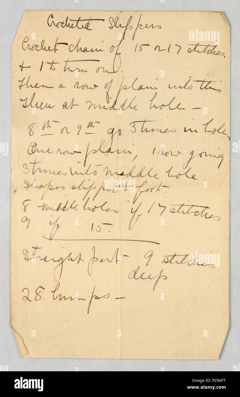 20th century manuscript hi-res stock photography and images - Alamy