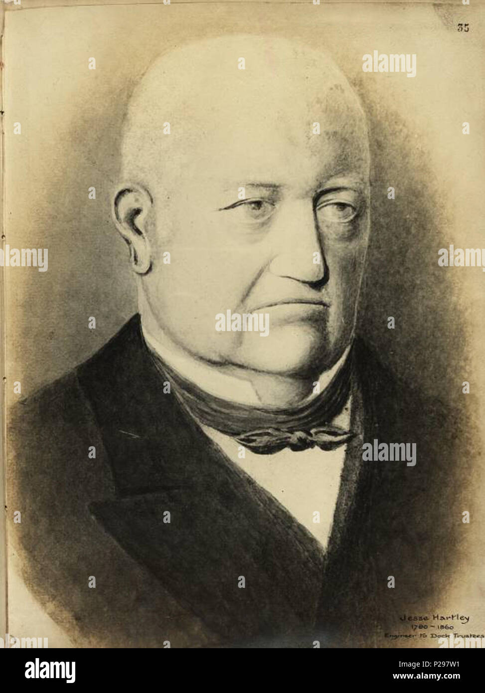 . English: Jesse Hartley, a dock engineer from Liverpool. by 1860 ...