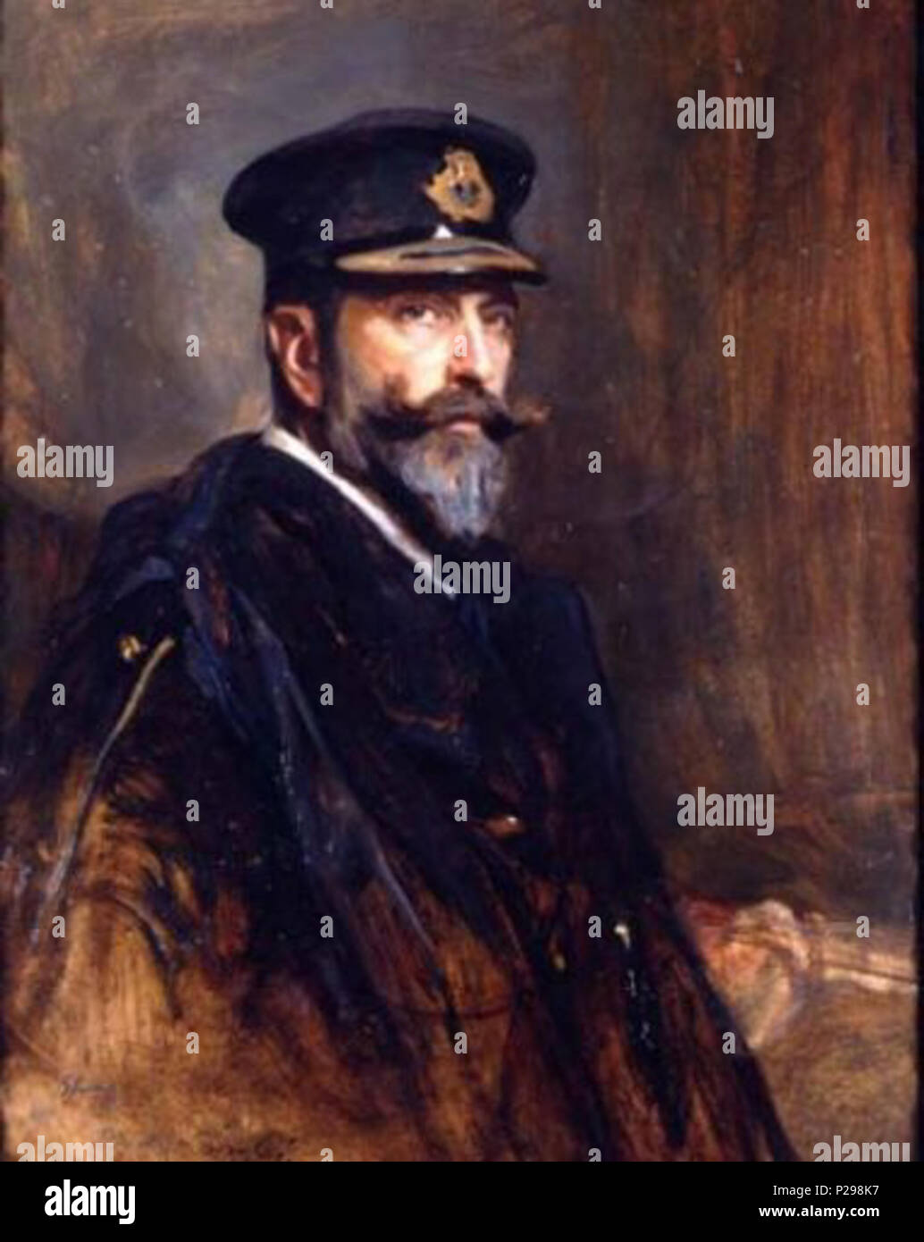 . English: Portrait of Prince Louis of Battenberg . 1910 172 Laszlo ...