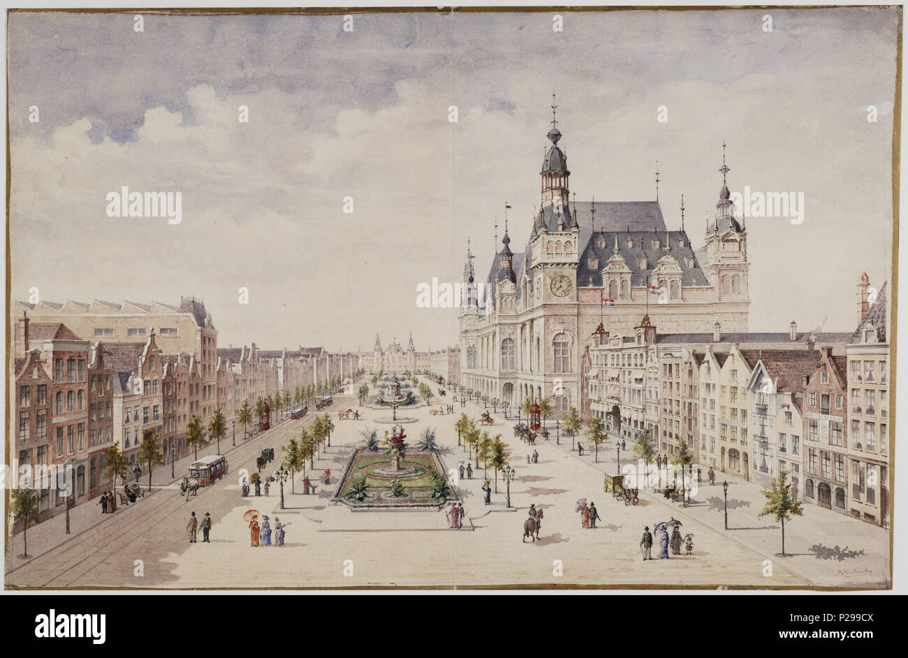 Amsterdam stock exchange building hi-res stock photography and images ...