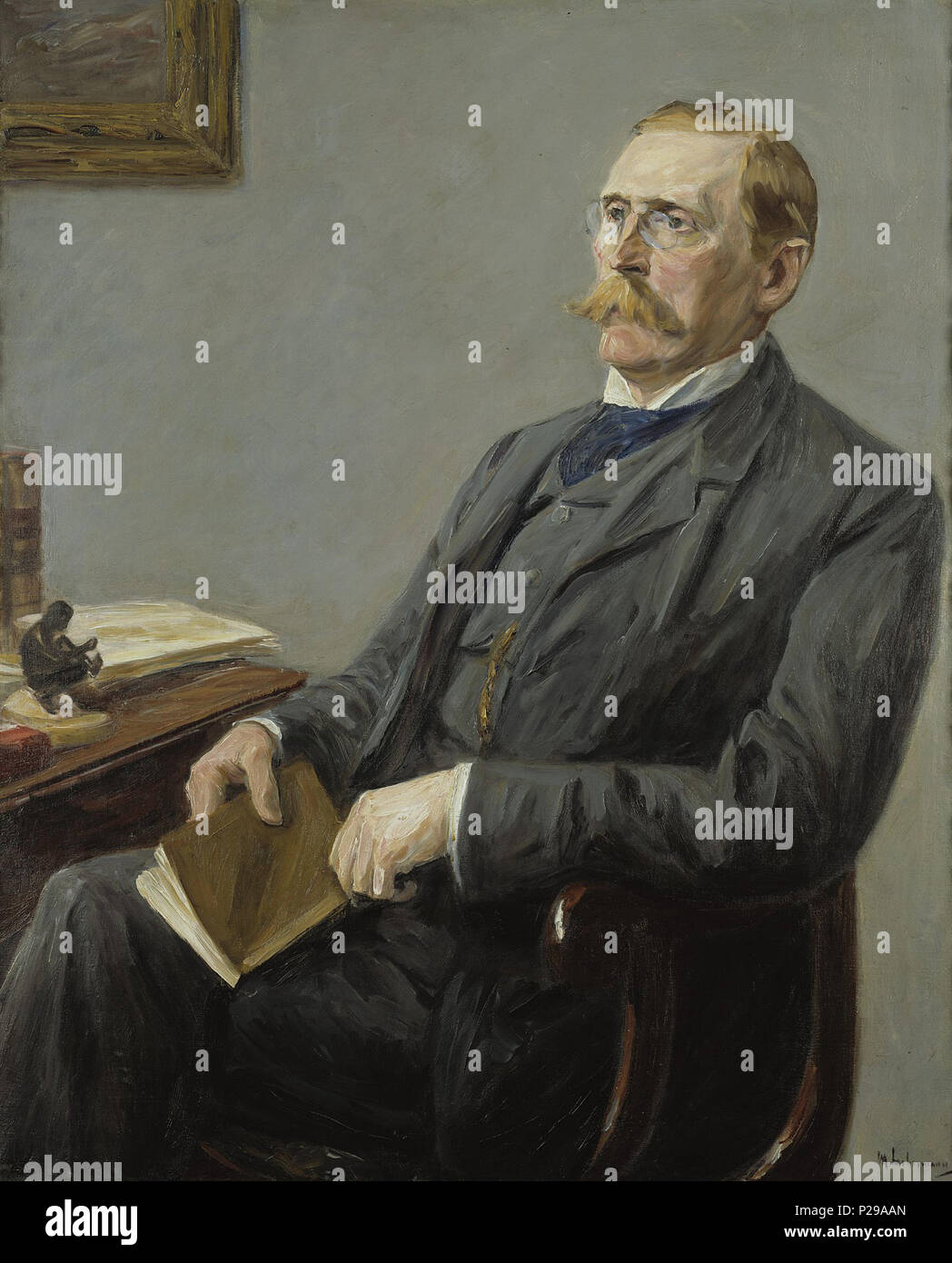 . Bildnis Dr. Wilhelm Bode . Depicted person: Wilhelm von Bode . 1904 ...