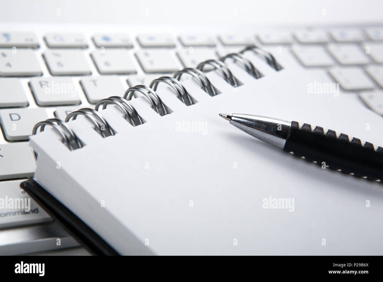 Notebook desktop hi-res stock photography and images - Alamy