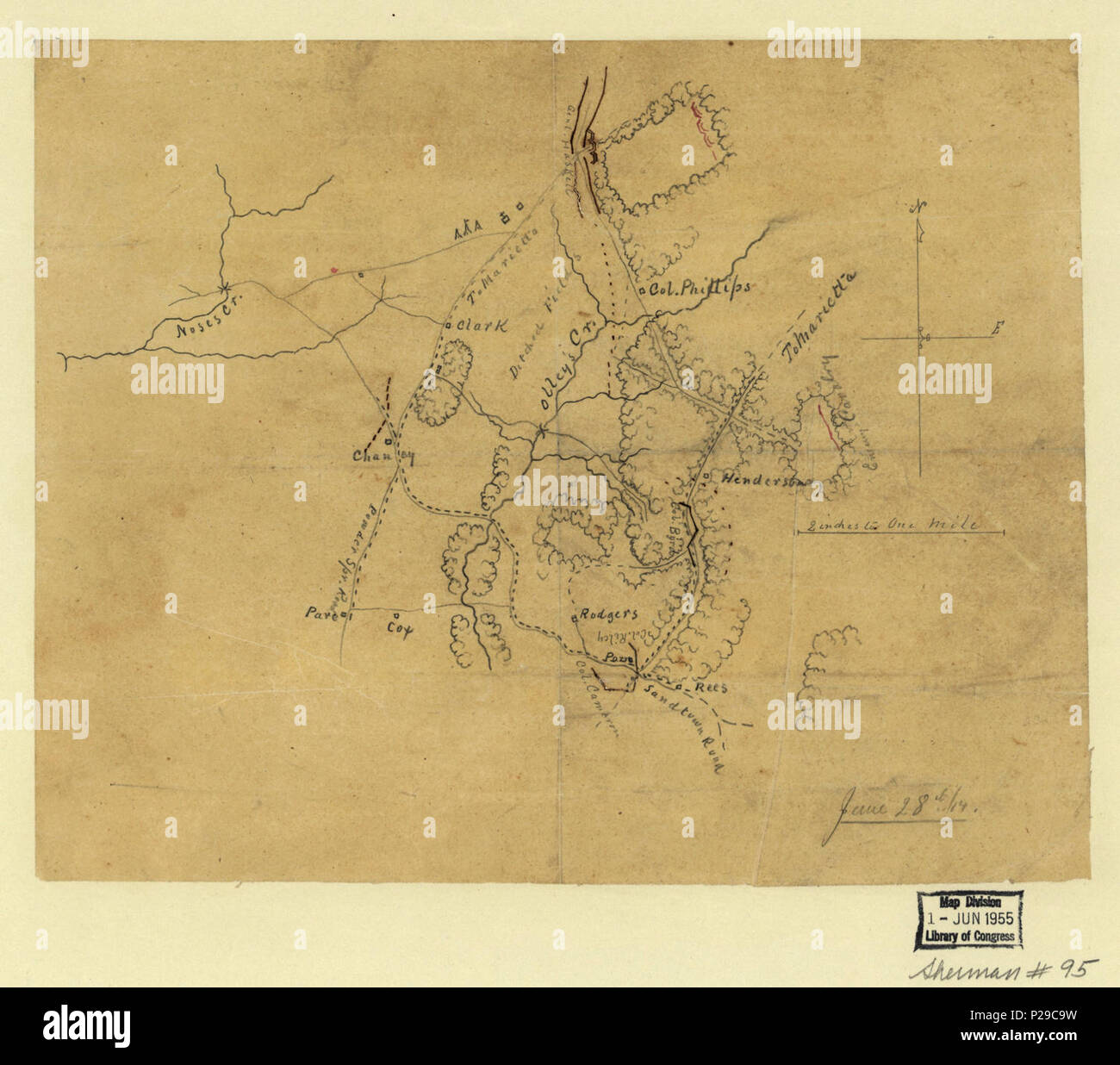 Map of marietta georgia hi-res stock photography and images - Alamy