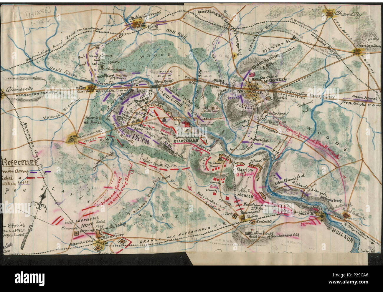 First battle of bull run hi-res stock photography and images - Alamy