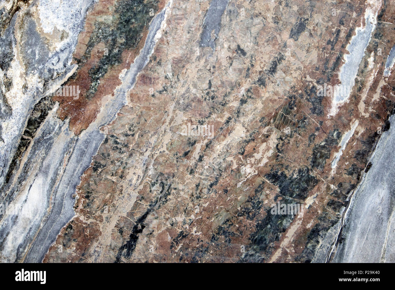 Colorful layered marble texture with different veins, may be used as ...