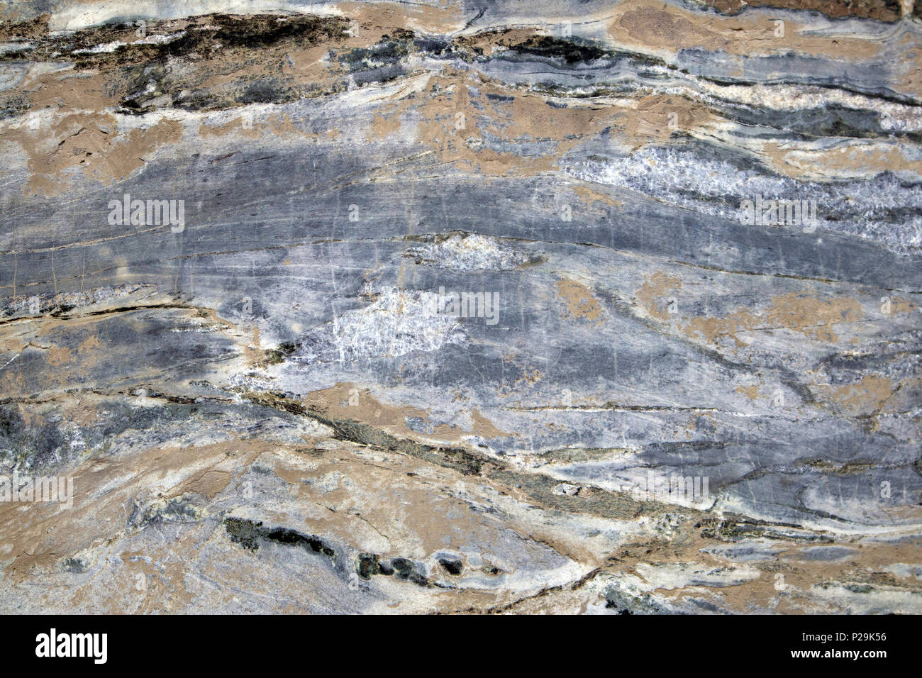 Colorful layered marble texture with different veins, may be used as ...
