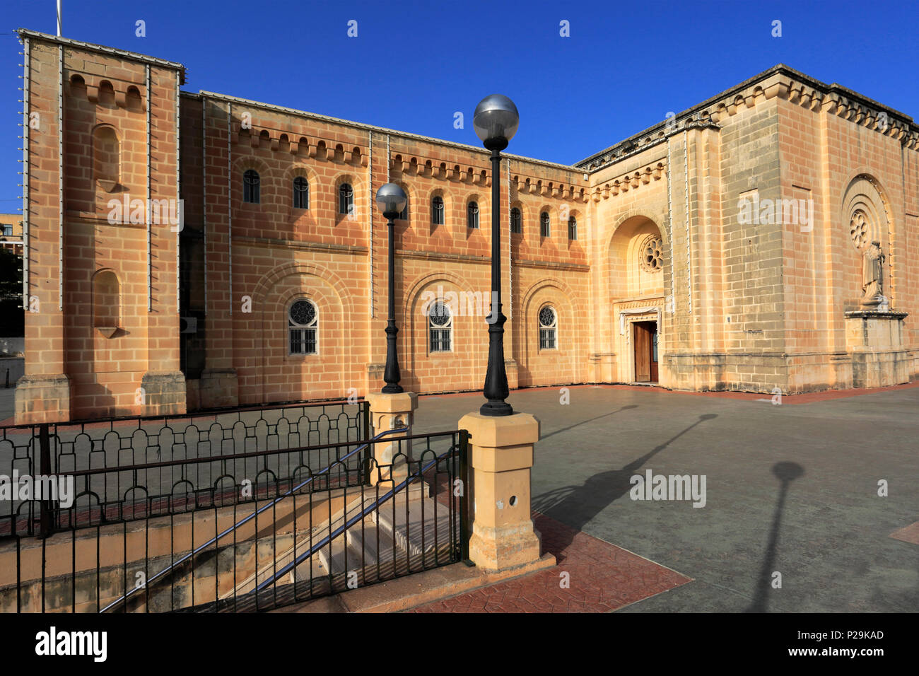 Saint Anna, Marsascala Parish Church, Marsascala town, south east Malta ...