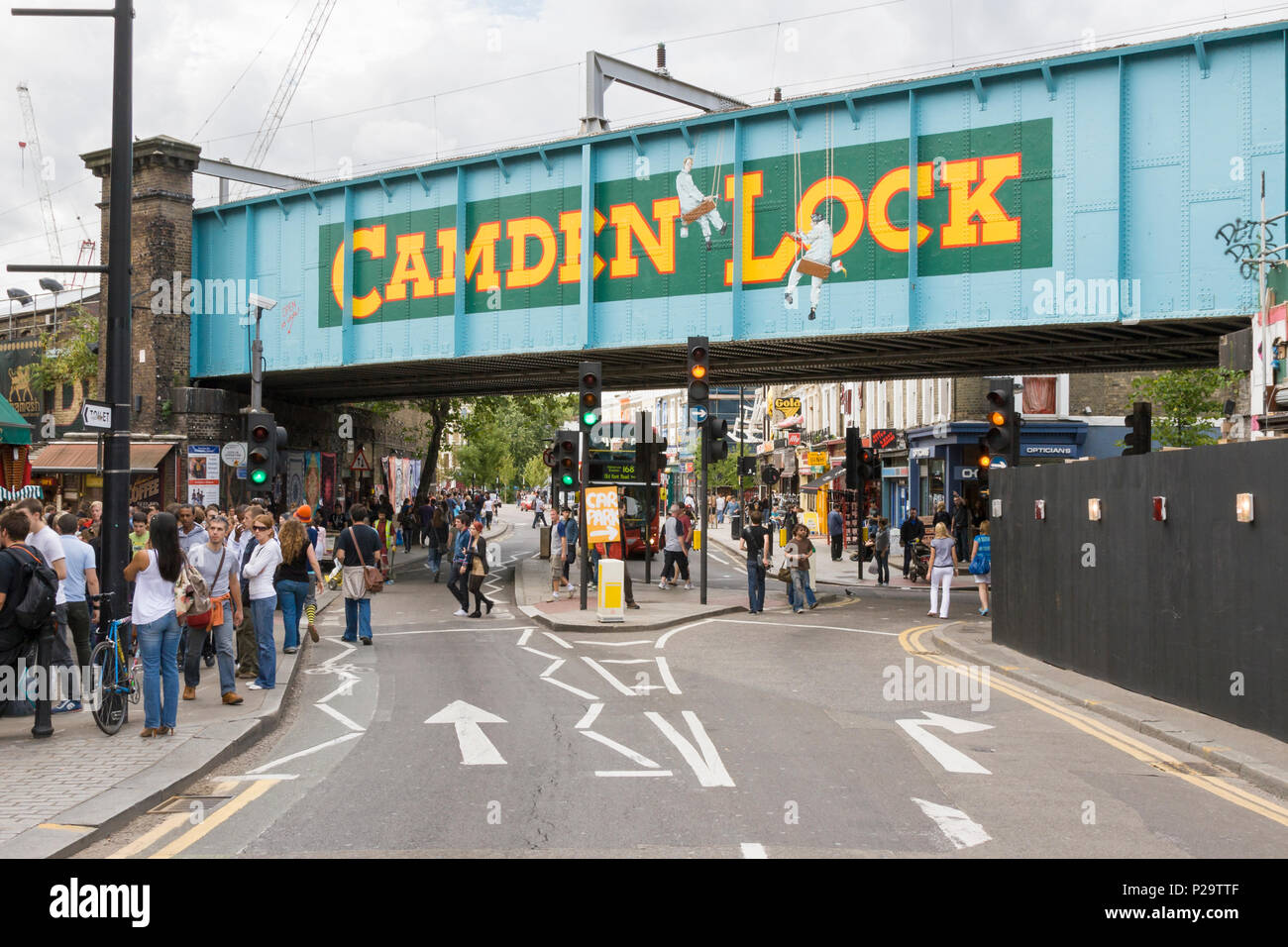 Bridge at camden market hi-res stock photography and images - Alamy