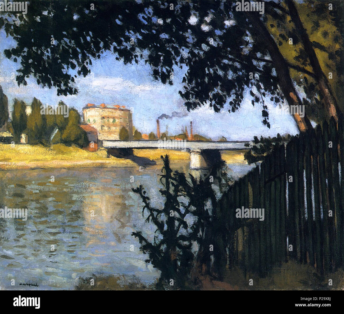 . English: The Billancourt Bridge . 1904 304 The Billancourt Bridge ...