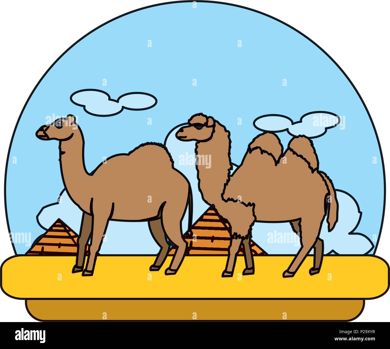 Sahara desert animals Stock Vector Images - Alamy