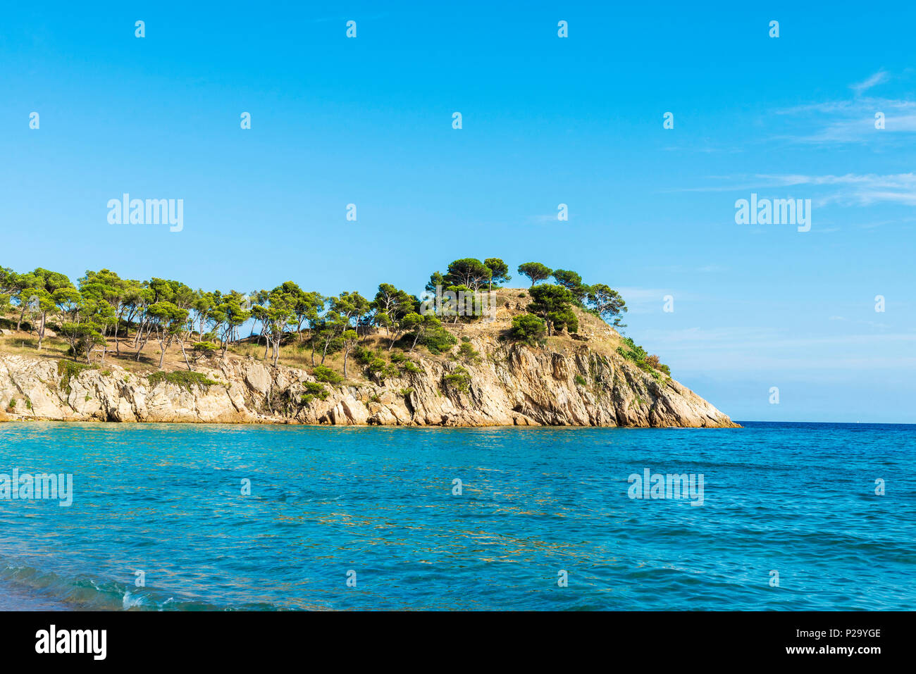 Castell beach in palamos hi-res stock photography and images - Alamy
