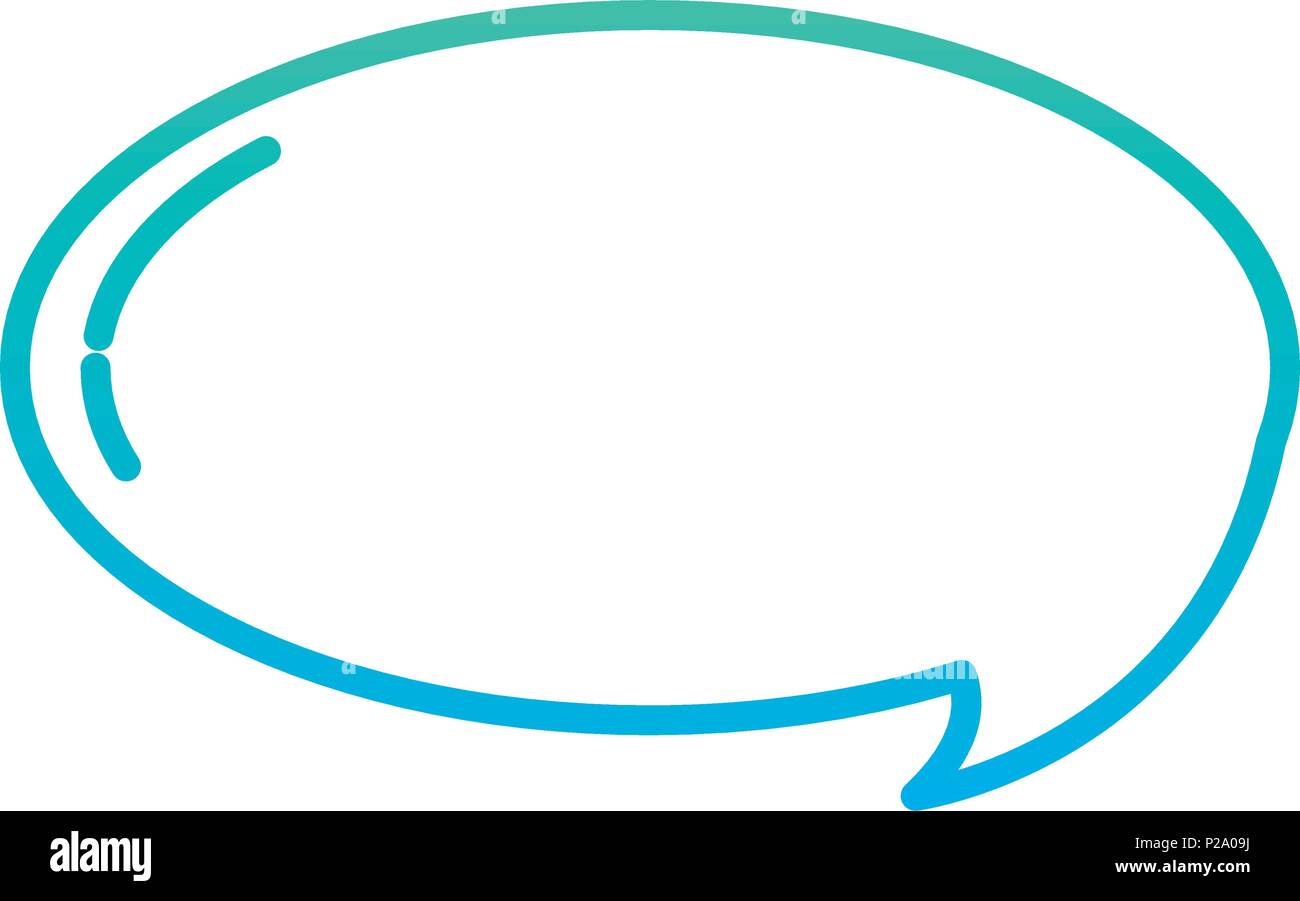 Degraded Line Notes Chat Bubble Text Message Stock Vector Image And Art
