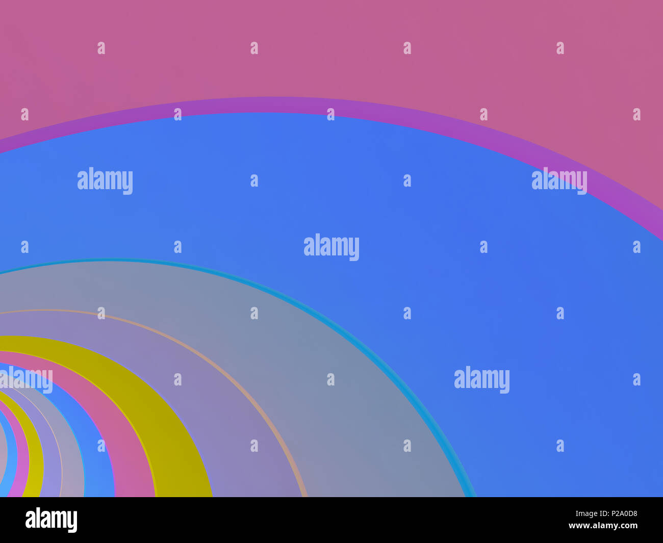 Abstract colorful cg background. 3d illustration Stock Photo - Alamy